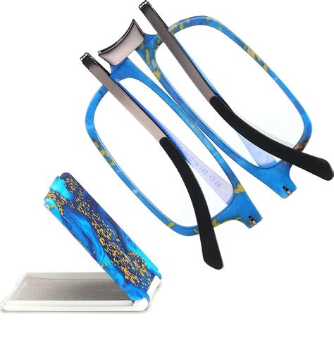 Missfive Blue Light Blocking Folding Reading Glasses For