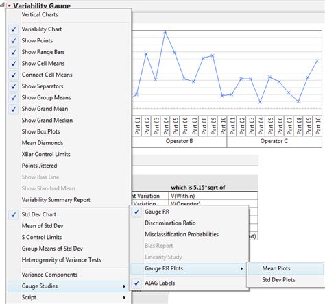 Variable Gage Randr With Jmp Lean Sigma Corporation