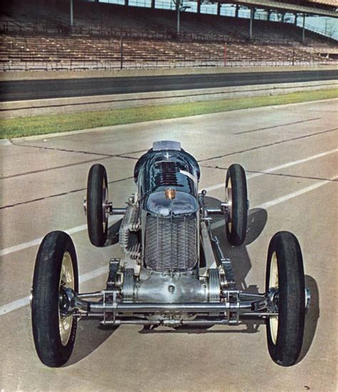 1928 Packard Race Car Being Checked On Track Proving Grounds Photo
