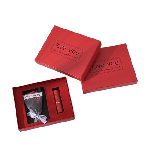 Customized Rectangular Lipstick Perfume T Box Wedding Favour Boxes