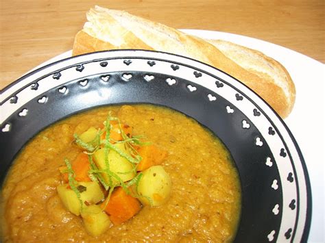 Curried Parsnip And Sweet Potato Soup Tinned Tomatoes