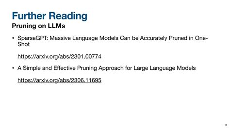 社内勉強会資料pruning In Large Language Models Ppt