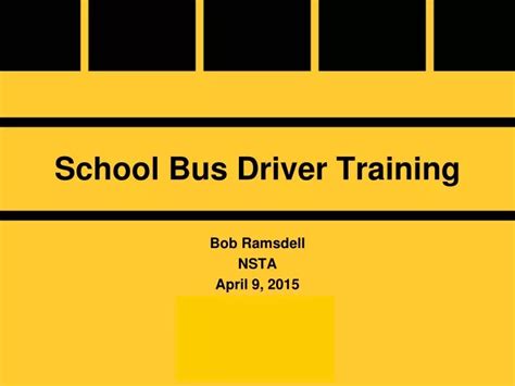 PPT Babe Bus Driver Training PowerPoint Presentation Free Download ID 9280461