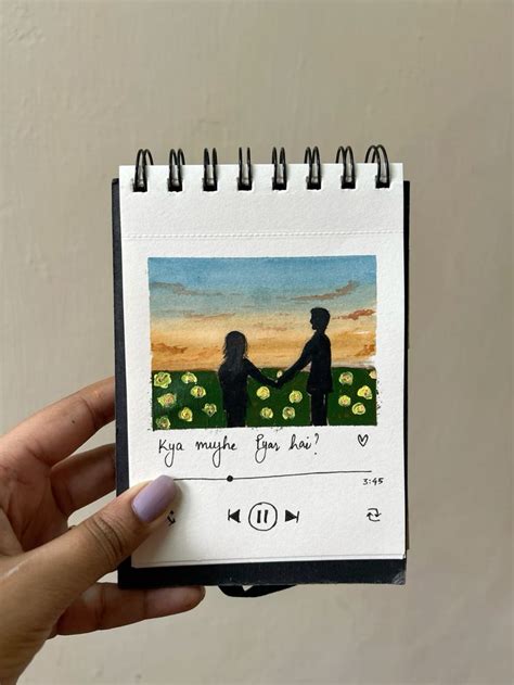 Valentines Day Spotify Playlist Diy Card Song Cover