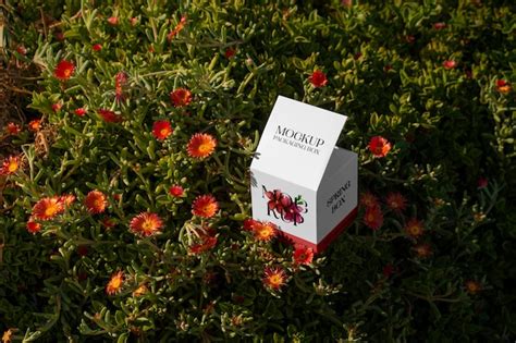 Premium Psd Spring Box Mockup Design