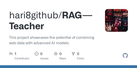 harivenkat r on linkedin github hari8github rag teacher this