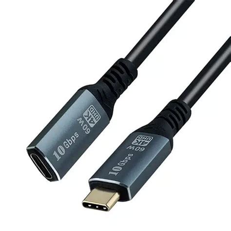 Type C Extension Cable 10gbps 60w 4k Uhd 1m Midas Computer Center Computer Store In Amman