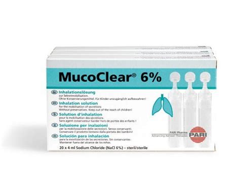 Mucoclear 6 Hypertonic Saline Inhalation