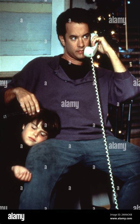 Ross Malinger And Tom Hanks In Sleepless In Seattle 1993 Nora Ephron Story Jeff Arch Screenplay