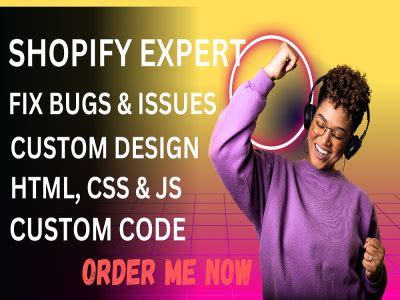 Shopify Liquid Custom Coding Bug Fix Theme Customization Upwork