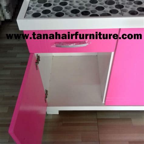 Kitchen Set Duco 2 Pintu Tampak Laci Bawah Terbuka