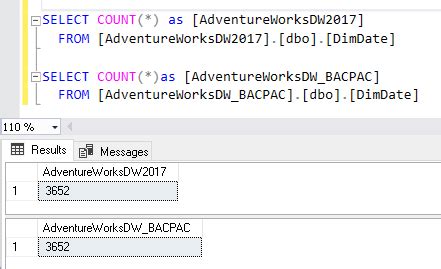 Importing A BACPAC File For A SQL Database Using SSMS