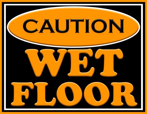 Wet Floor Signs Template Spark Premium Template Template Spark