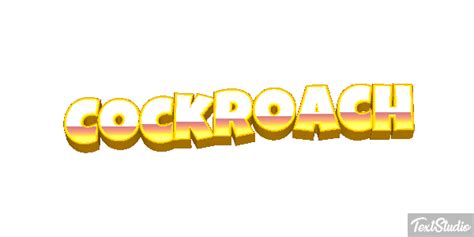 Cockroach Animal Animated  Logo Designs