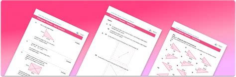 Pythagoras Worksheet GCSE Maths FREE Third Space Learning Worksheets Library