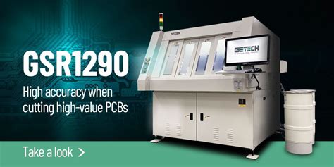 Getech Automation Pte Ltd On Linkedin Getech Gsr1290 High Performance Semi Automatic Router Machine