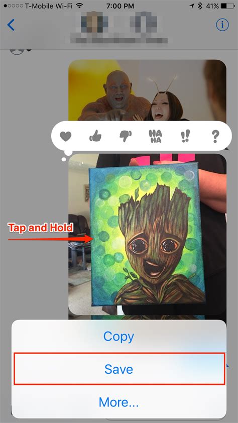 How To Save Photos In The IOS Messages App