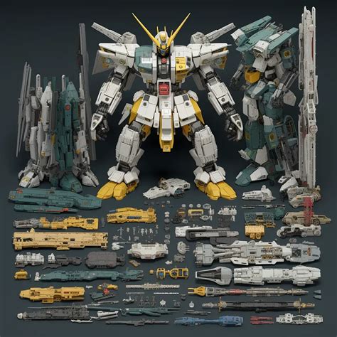 parts and equipment exploded views midjourney prompt promptbase