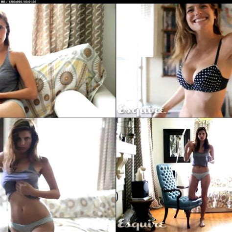 Esquire Photoshoot Lake Bell Nude Scene Beautiful Sexy Celebrity