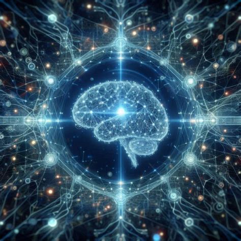 Abstract Ai Accelerating Workflow For Office Workers Futuristic