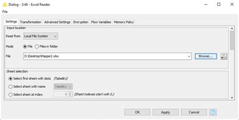 How Do I Know Which Flow Variables Will Replace Certain Node Settings