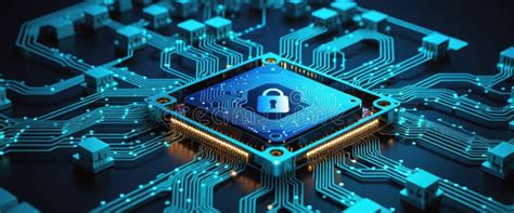 Protecting Data And Maintaining Privacy With Security Concept Padlock