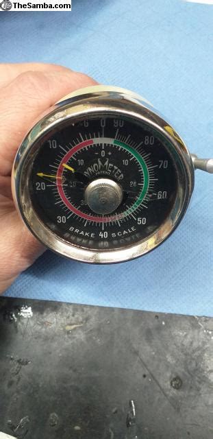 Vw Classifieds Vintage Rare Dynometer Brake Scale