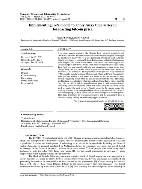 Implementing Lees Model To Apply Fuzzy Time Series In Forecasting