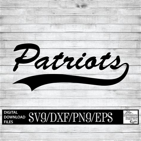 Patriots Logo Etsy