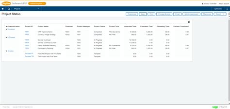 Sage Intacct Project Resource Management