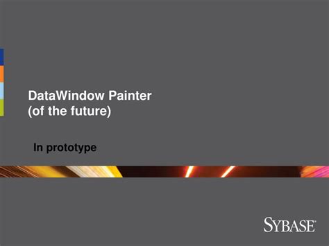 Ppt Wpf For Powerbuilder Developers Powerpoint Presentation Free Download Id 521766
