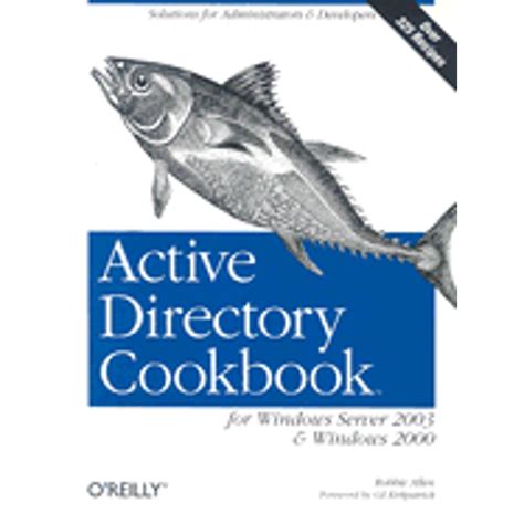 Pre Owned Active Directory Cookbook Paperback 0596004648 9780596004644