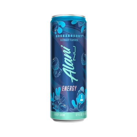2x Alani Blue Slush Energy Drink 12 Fl Oz Can