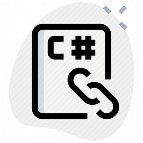Sharp File Link Coding Files Icon Download On Iconfinder