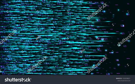 Big Data Information Sorting Visualization Cryptographic Stock Illustration 1202038021