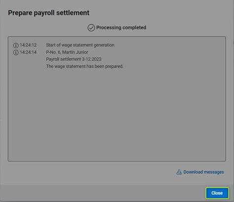 How Do I Create A Payroll Settlement Helpcenter