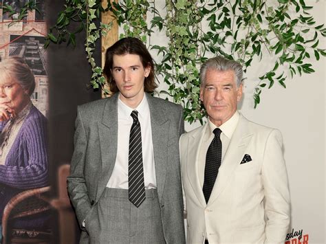 Pierce Brosnans Model Son Dylan Debuts Music And Dads