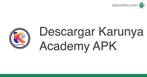Karunya Academy Apk Android App Descarga Gratis