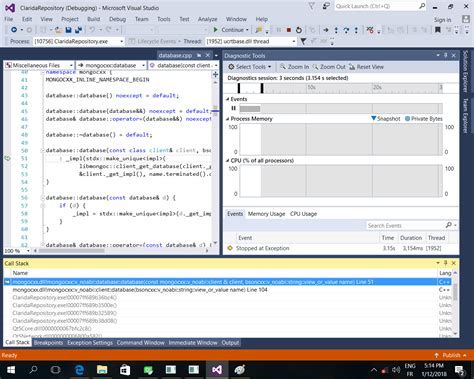 Multithreading MongoDB C Driver Stable Branch Crashes In Qt Application Stack Overflow