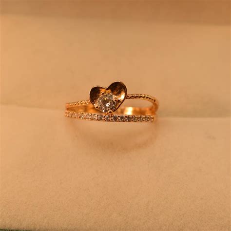 Gorgeous Design 24k Gold Plated Ring For Girlswomen