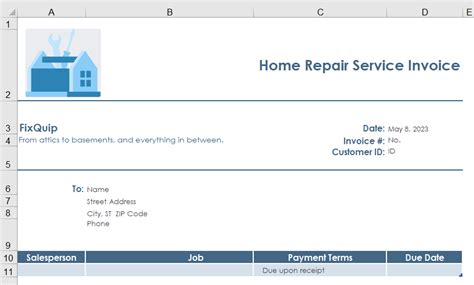 Blank Invoice Excel Template Explanation Uses How To Create