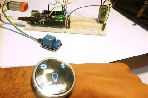 Arduino и умные часы управляем реле через Bluetooth