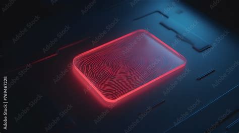 Futuristic Fingerprint Scanner Enhancing Secure Transactions And Cybersecurity Protocols In A