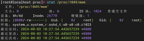 linux 【关于 proc目录详解】 linux proc目录 csdn博客