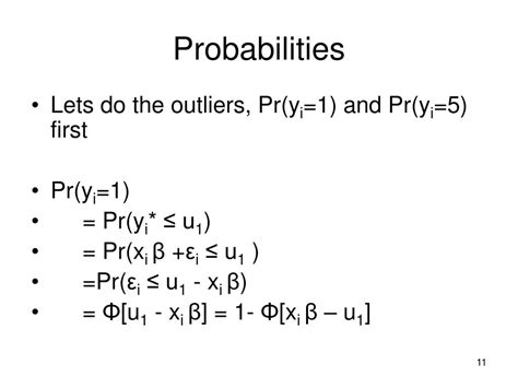 Ppt Ordered Probit Models Powerpoint Presentation Free Download Id