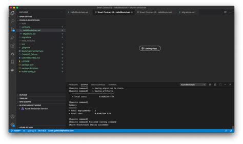 smart contracts and azure blockchain service cuteprogramming