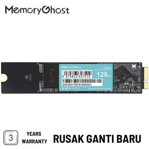 Jual Memory Ghost Ssd Macbook Sata 128 Gb Tidak Butuh Adapter Tahun 2011 Jakarta Utara