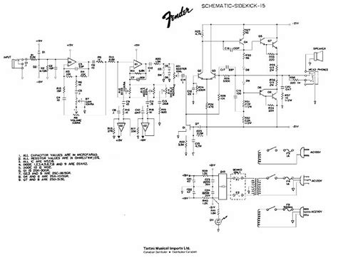 Squier Sp 10 Amp Schematic Buying Store Th