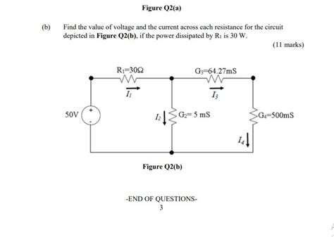 Solved Figure Q A B Find The Value Of Voltage And The Chegg