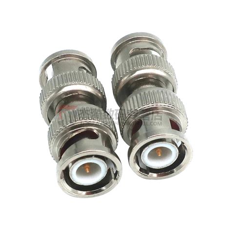 Bnc公对公转接头 Bnc直通头 Bnc视频连接器 Bnc公头转公头 虎窝淘